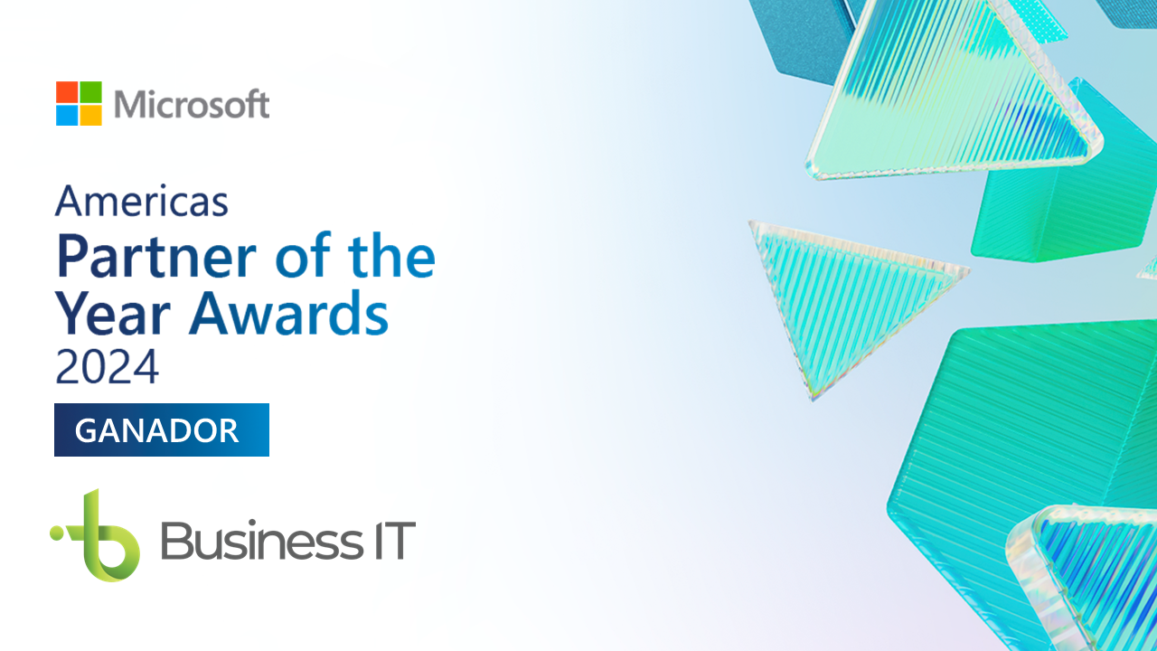 Business IT reconocido como el ganador del premio Microsoft Americas Partner of the Year 2024